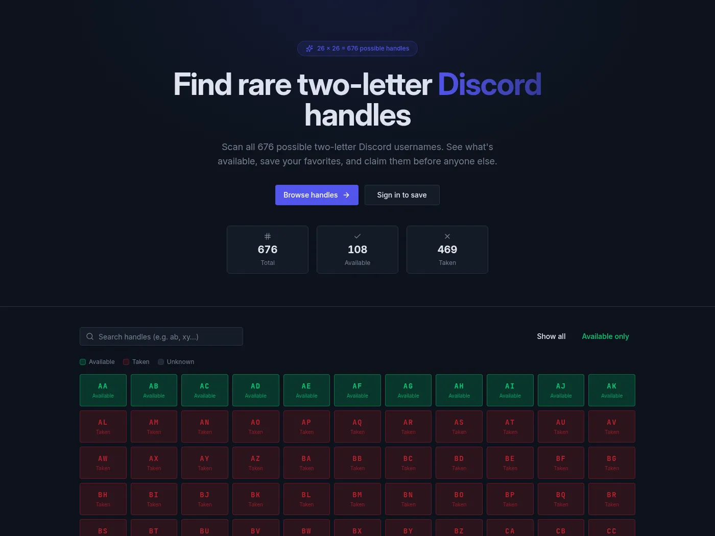 Discord Handle Finder