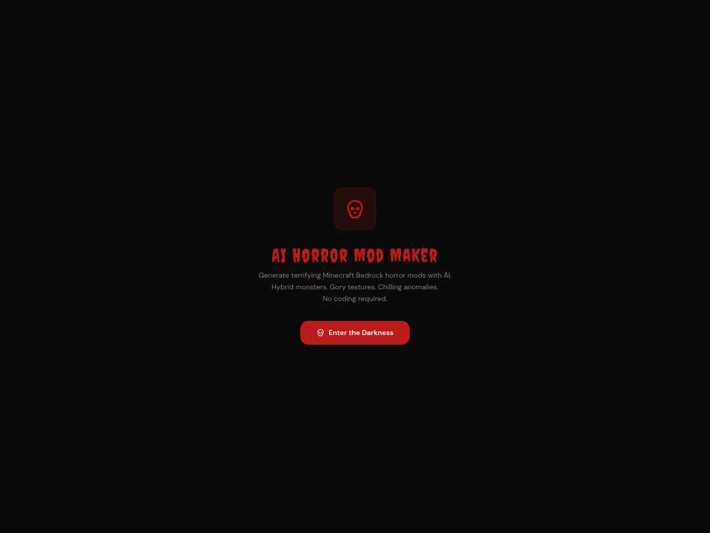 AI Horror Mod Maker