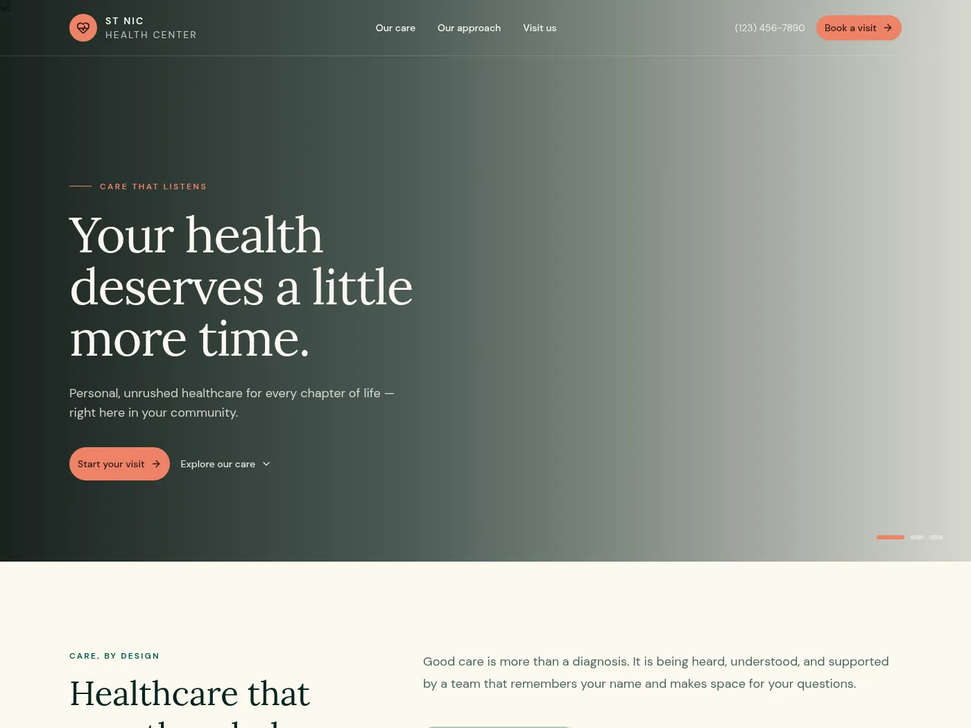 ST NIC Health Website