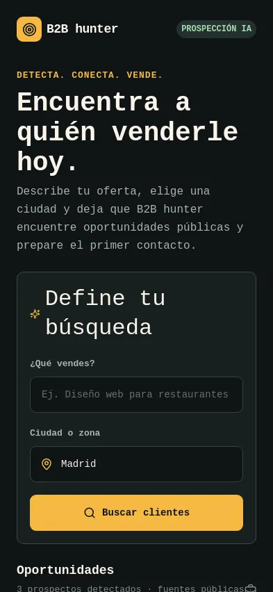 B2B Hunter App