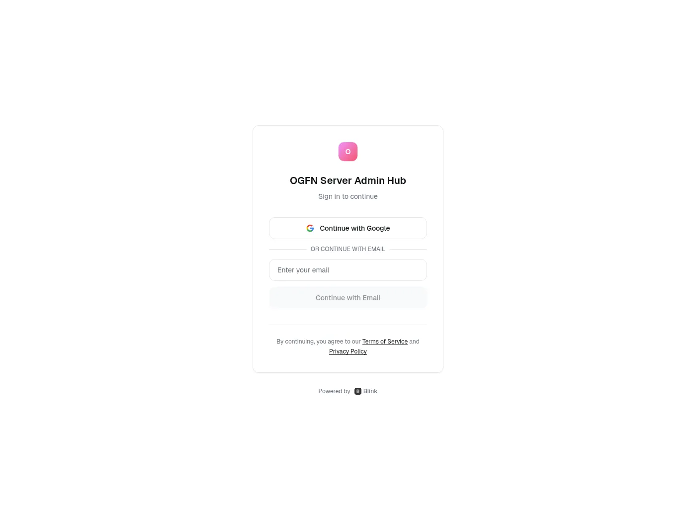 OGFN Server Admin Hub