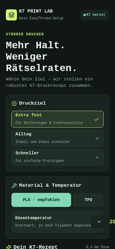 Sliced Print Optimizer