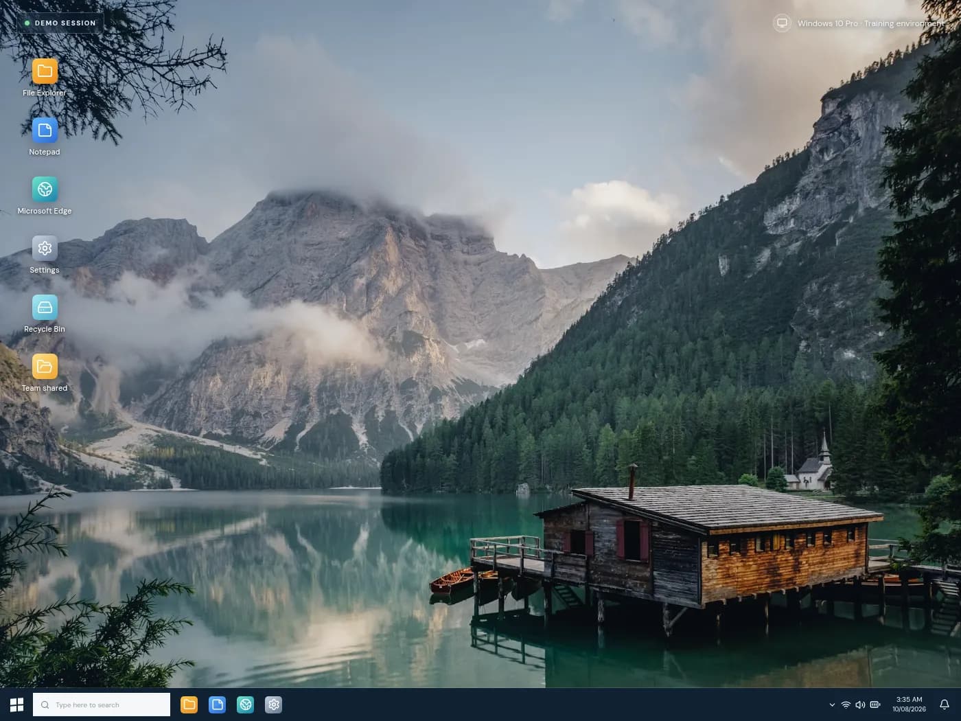 Win10 Web Emulator