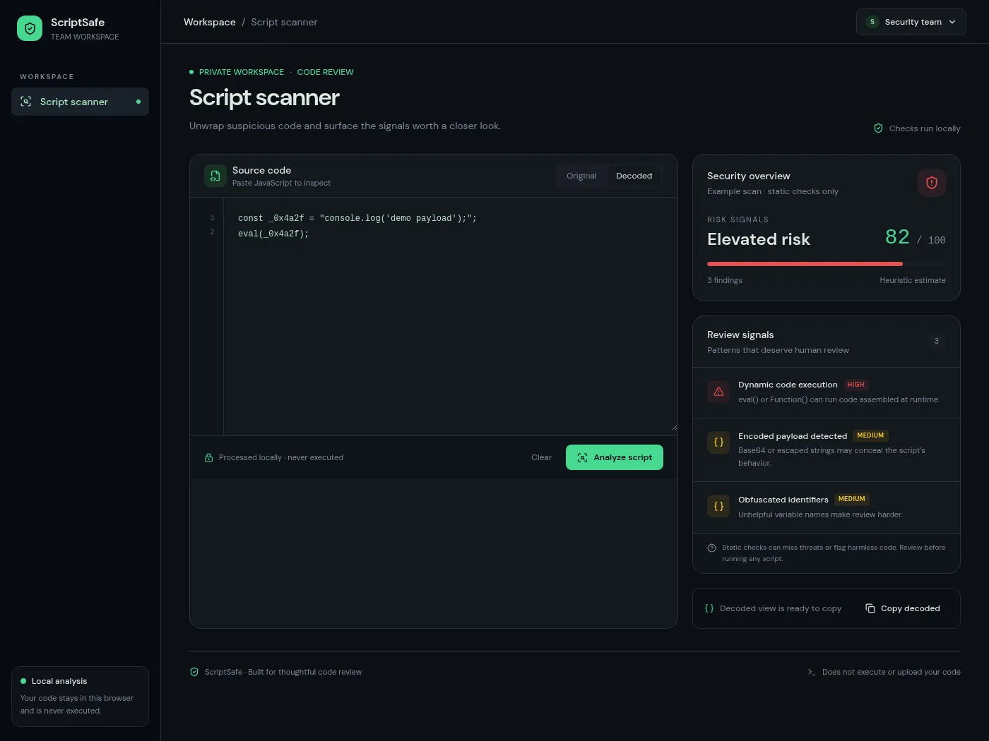 ScriptSafe Discord Bot