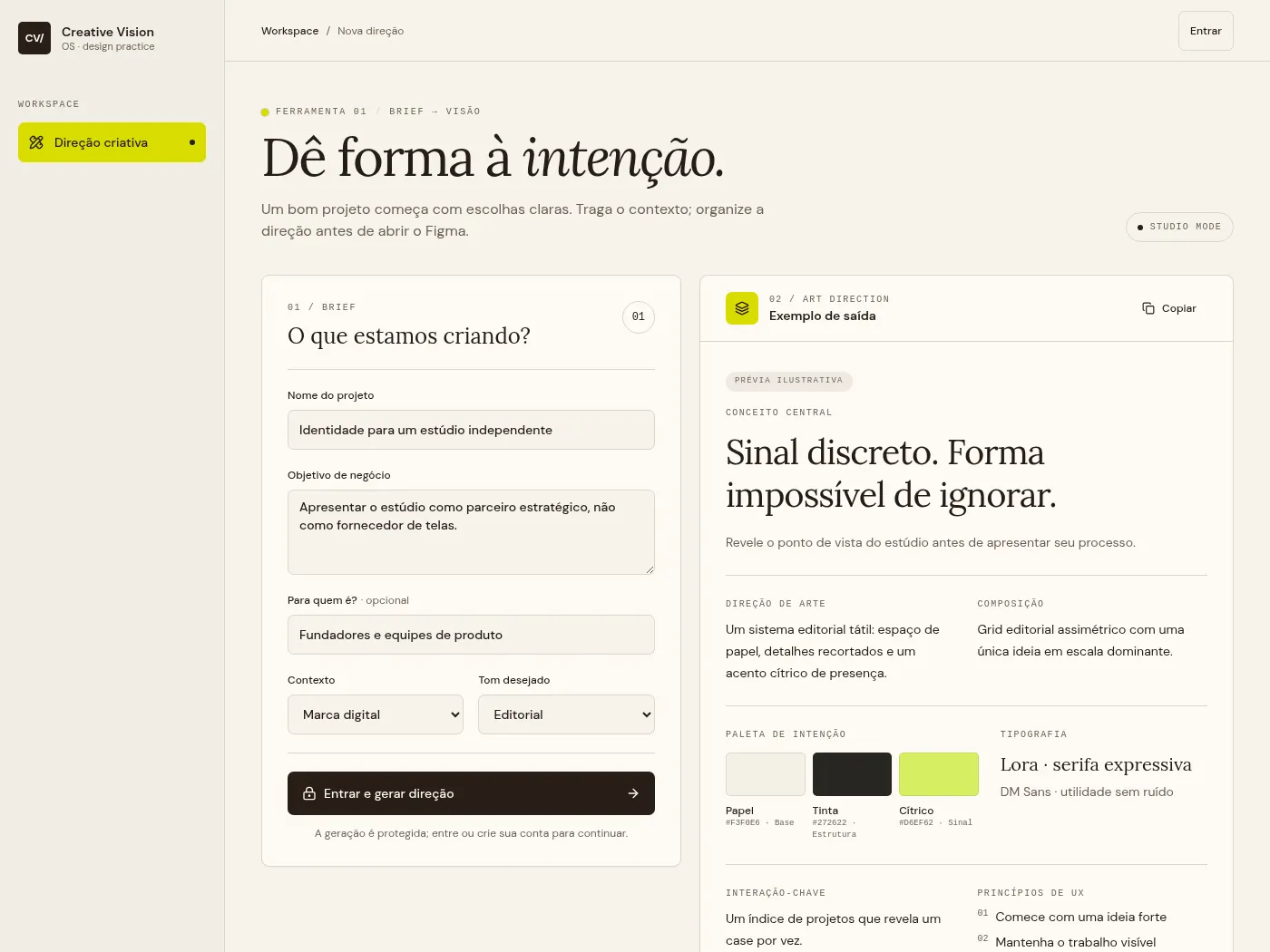 Creative Vision OS