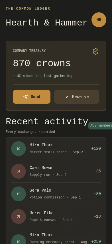LARP Wallet Mobile