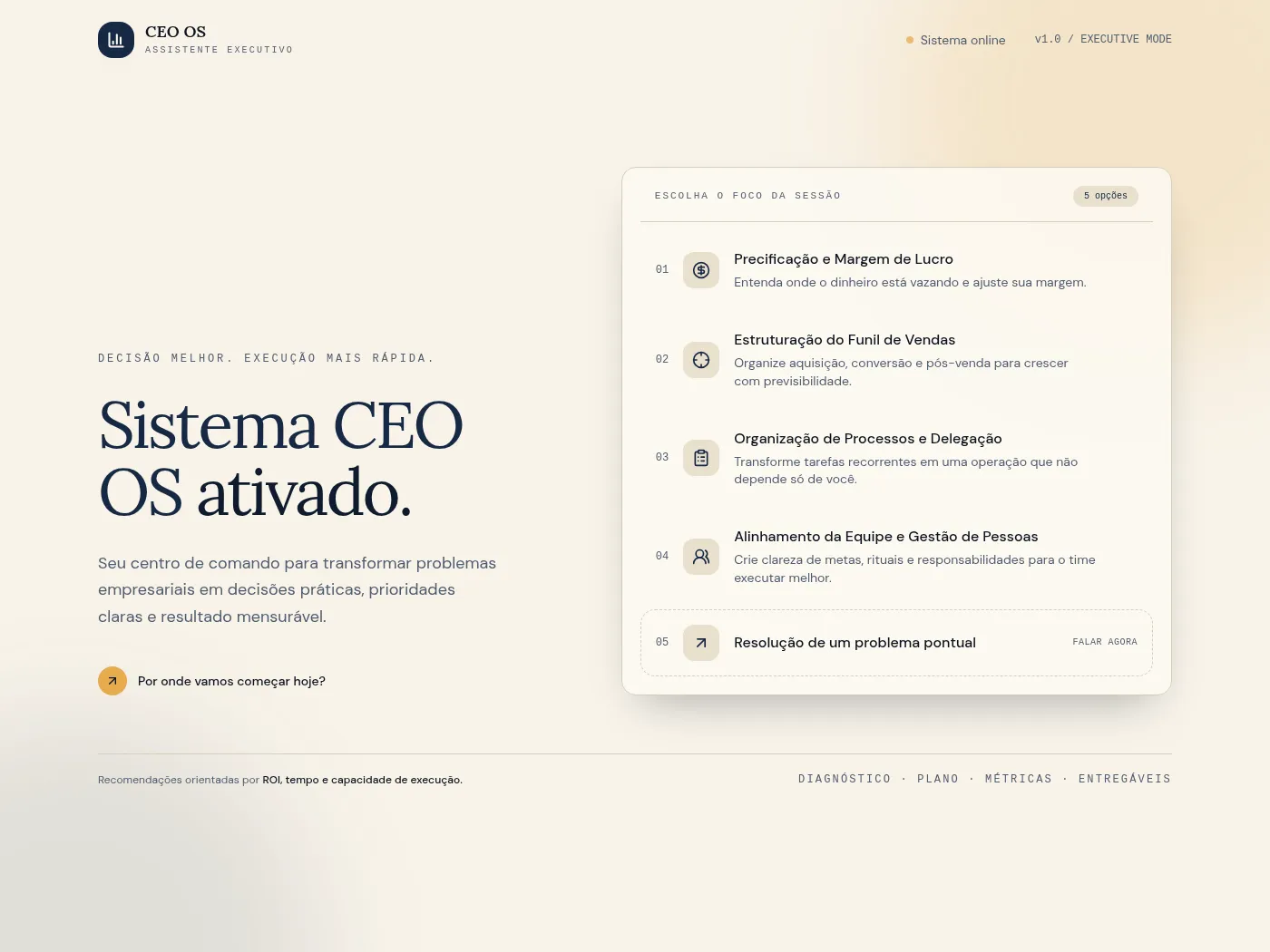 CEO OS Assistente Executivo