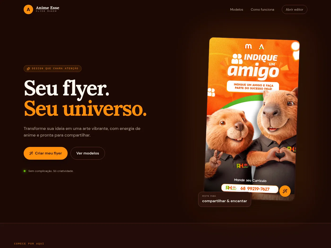 Anime Esse Flyer