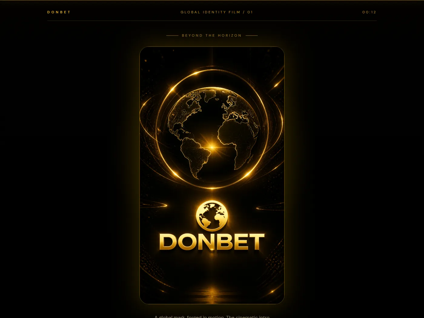 Donbet Cinematic Intro