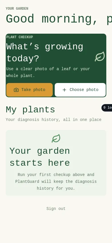 PlantGuard AI