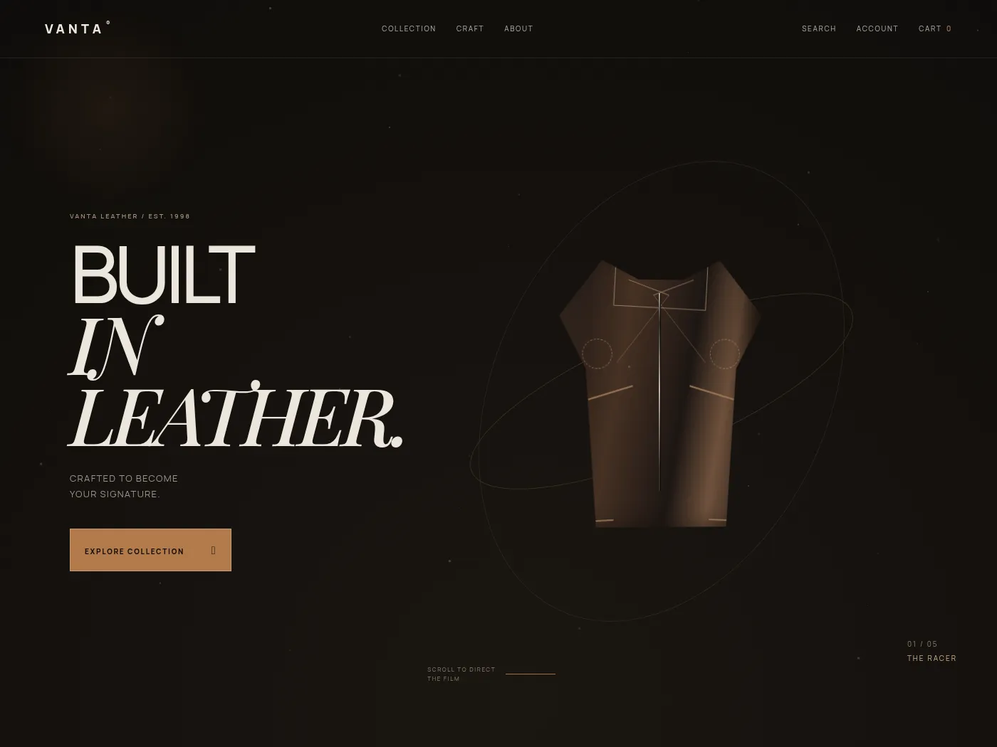 Cinematic Leather Shop