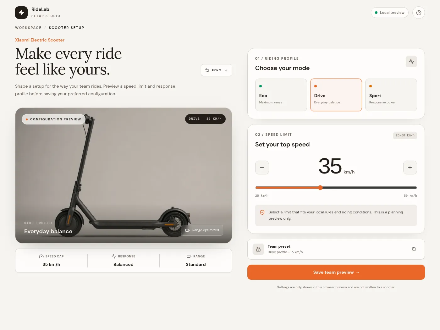 Xiaomi Scooter Tuner