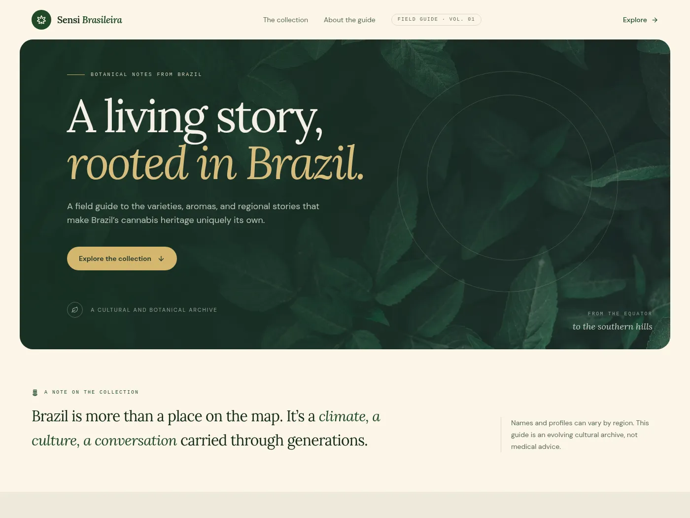 Brazilian Sensi Explorer