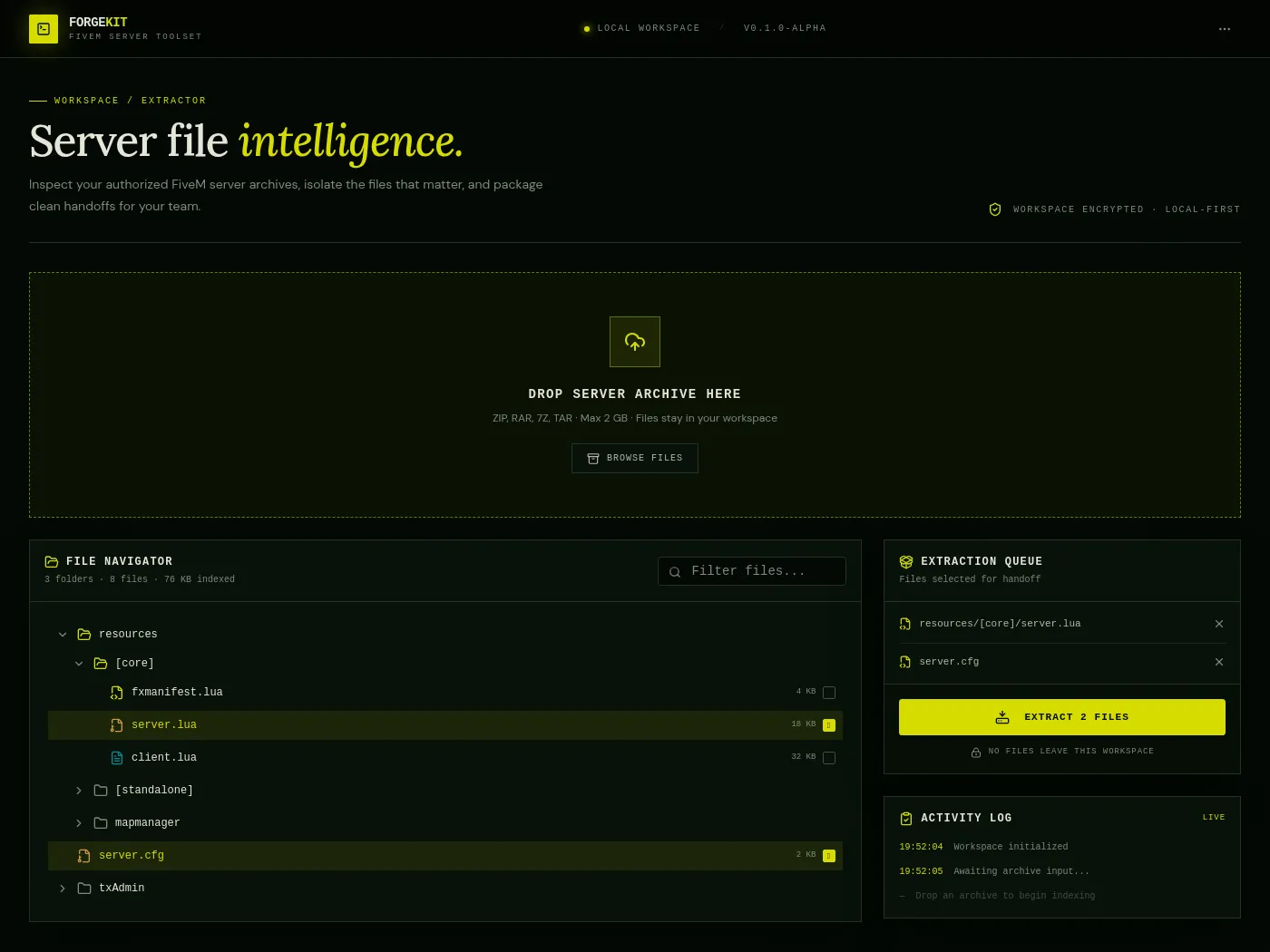 FiveM Server Toolset