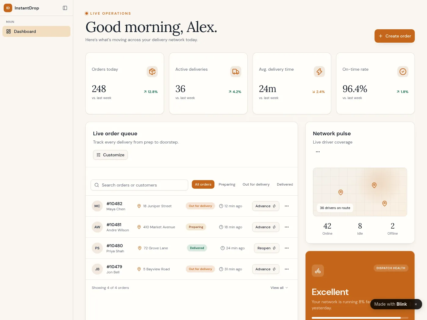 InstantDrop SaaS