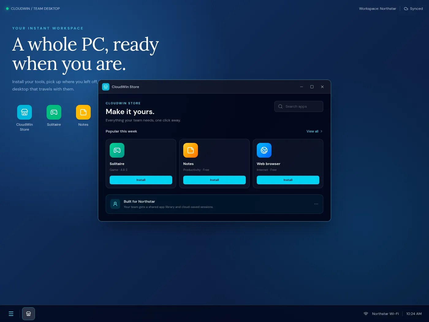 CloudWin Environment