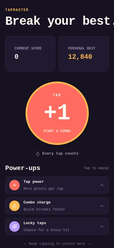 TapMaster Clicker