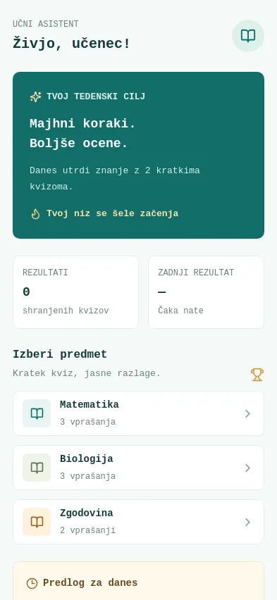 UčniAsistent Mobile