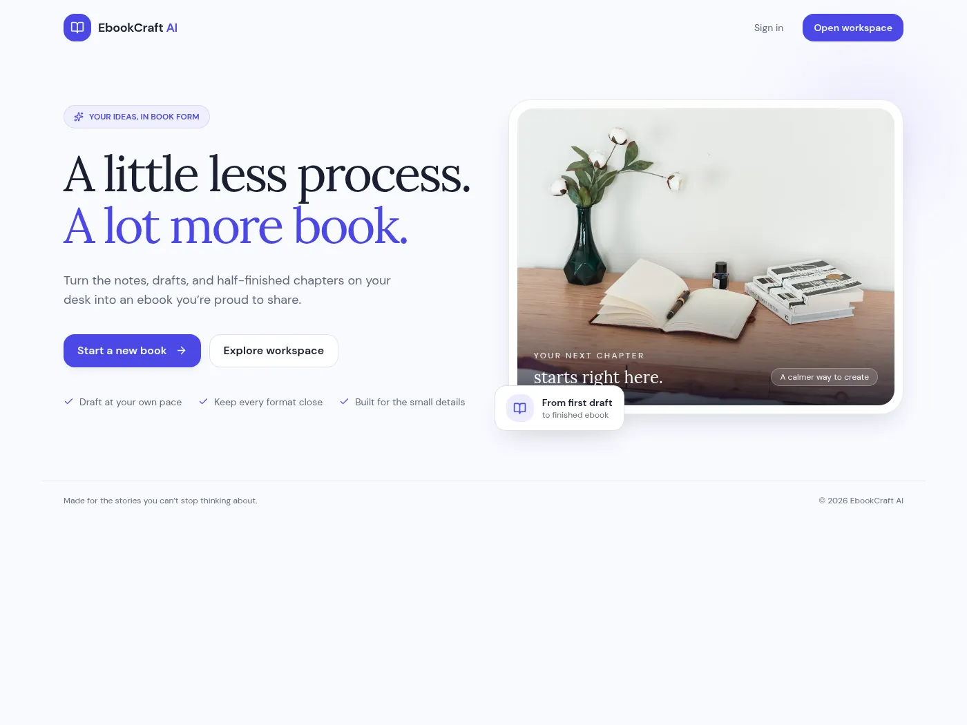 EbookCraft AI