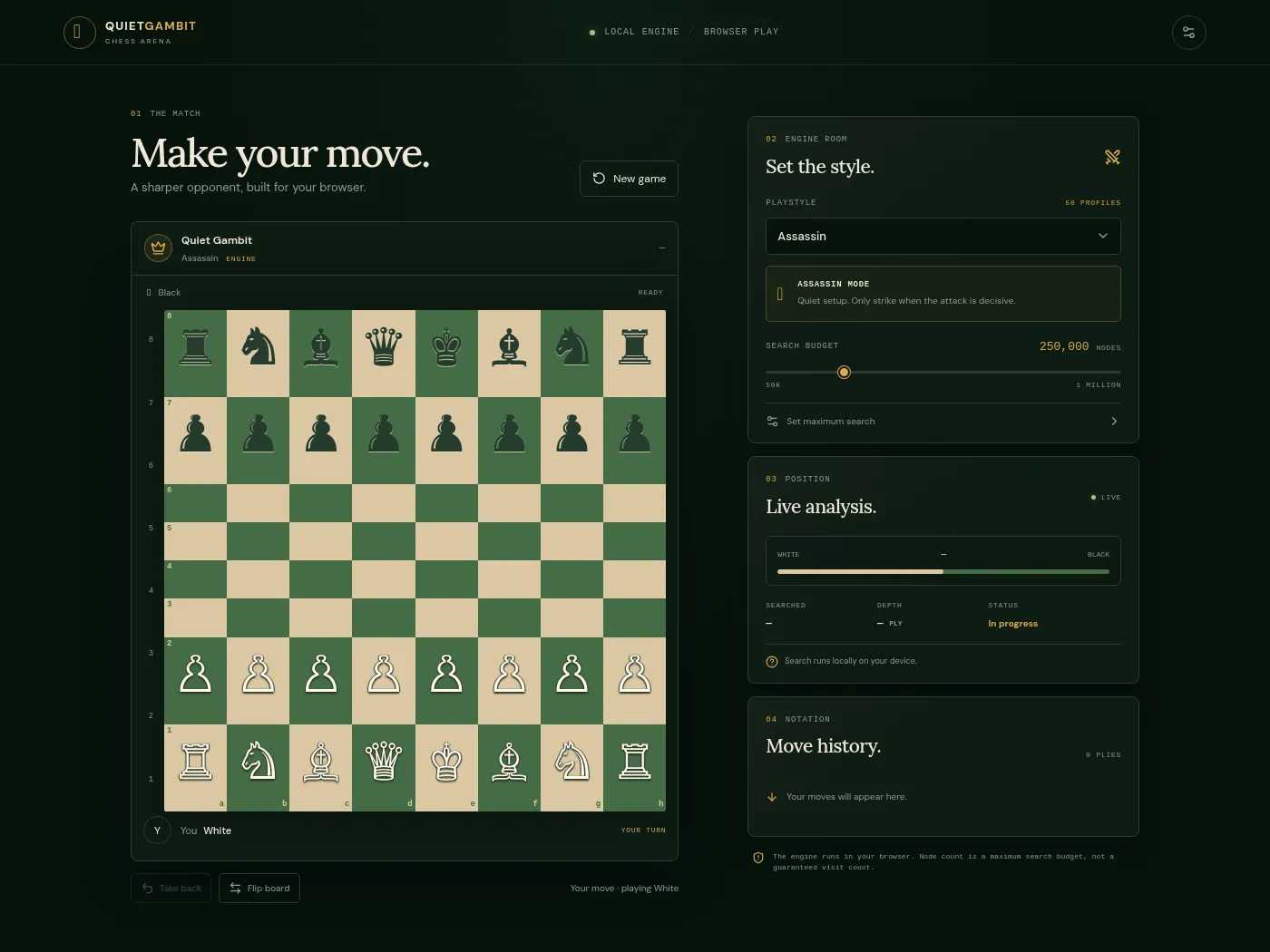 Chess Bot Arena Mobile