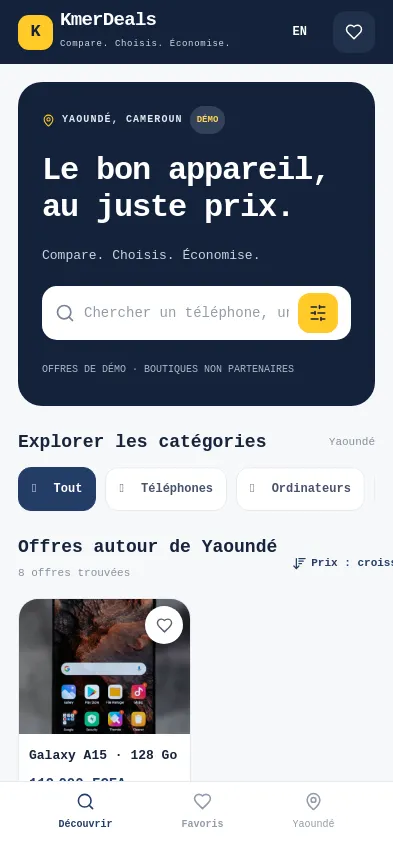 KmerDeals Mobile App