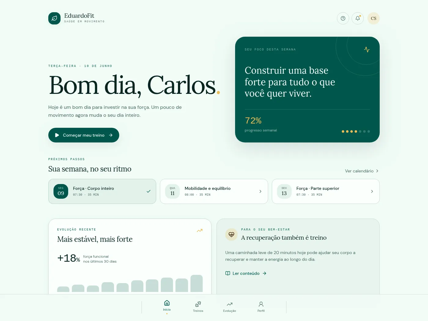EduardoFit Wellness Platform