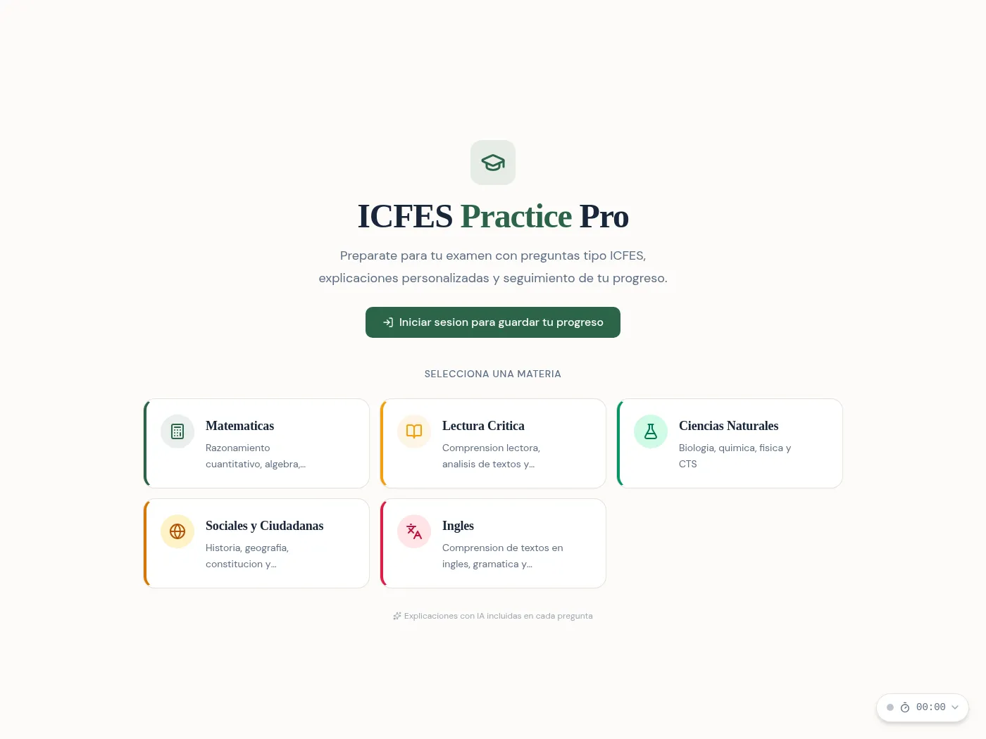 ICFES Practice Pro