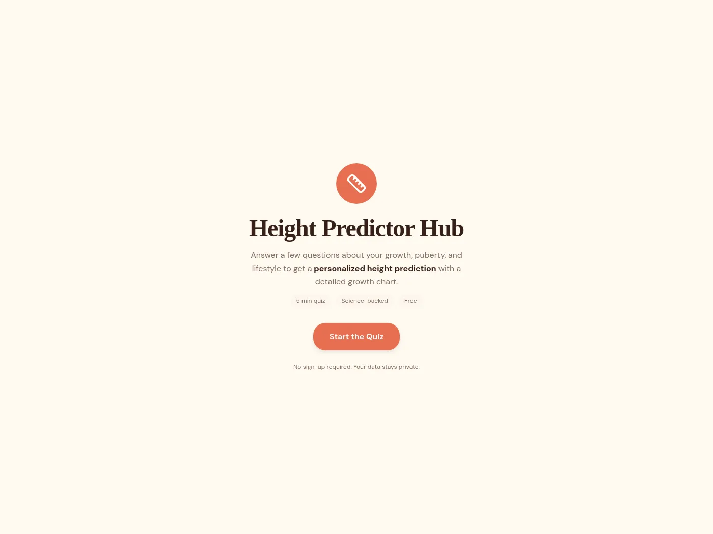 Height Predictor Hub