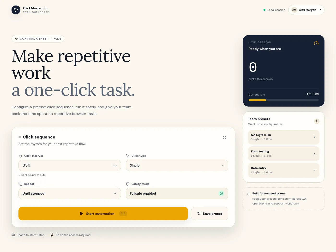 ClickMaster Pro