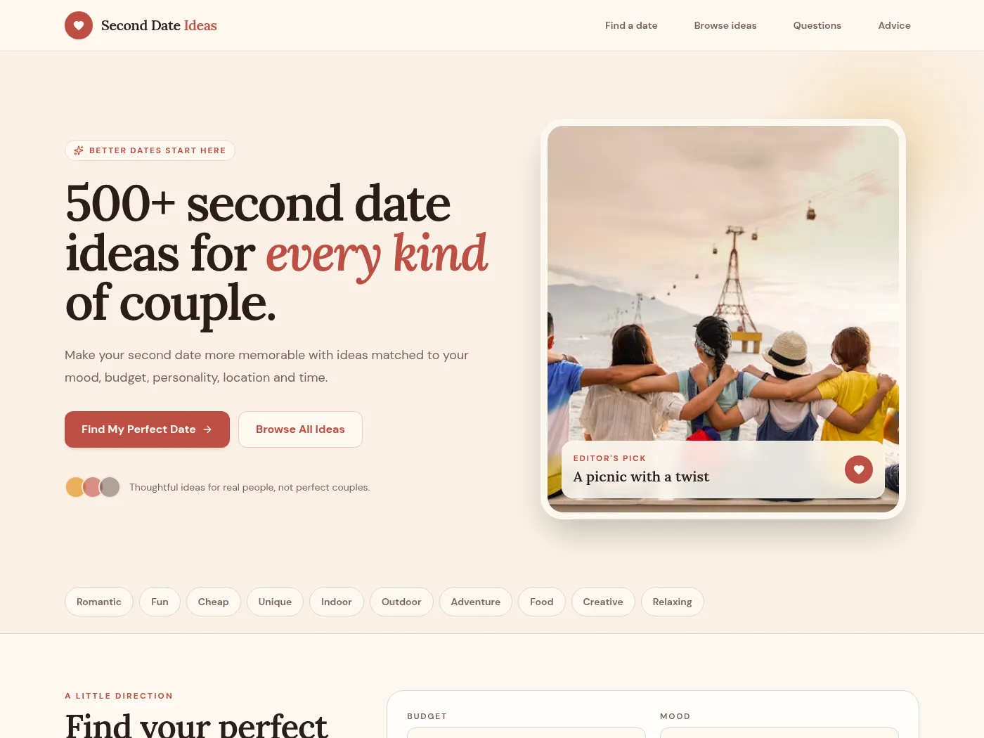 Second Date Ideas Hub