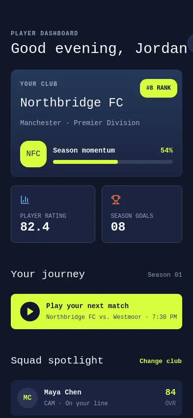 Epic Football Simulator