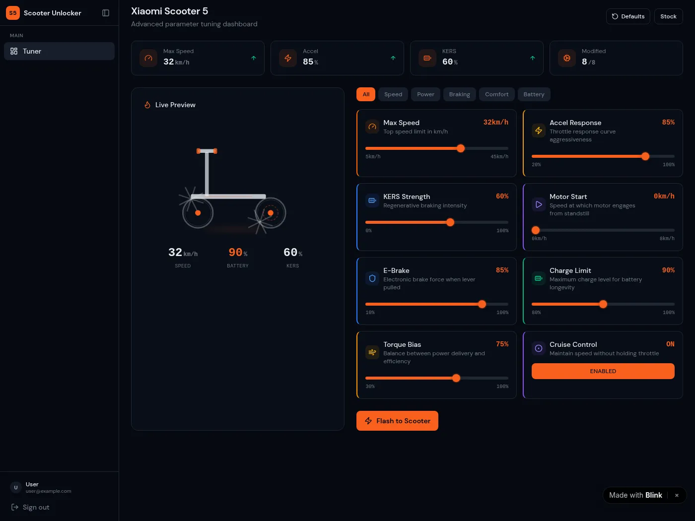 Xiaomi Scooter Unlocker