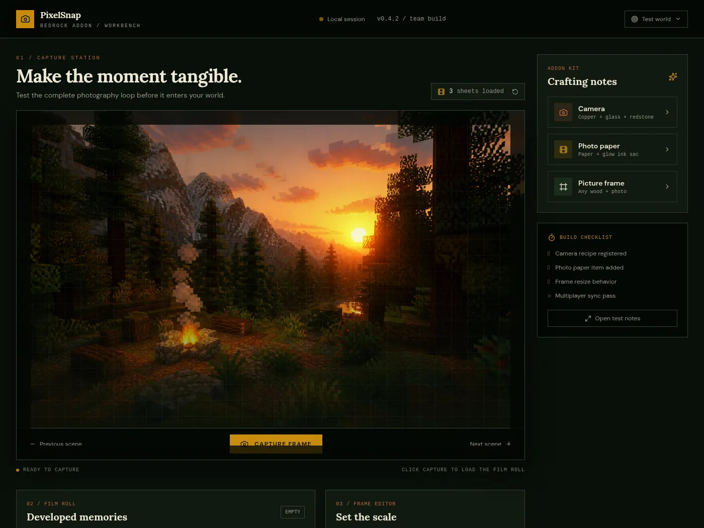 PixelSnap Addon