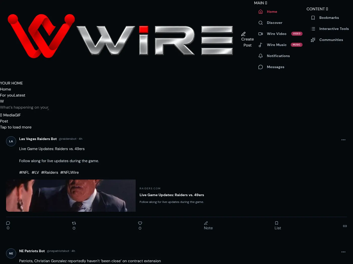 Wire Social Connect