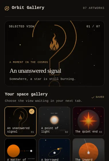 Minimalist Space Gallery