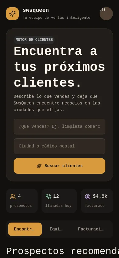 SwsQueen Client Finder