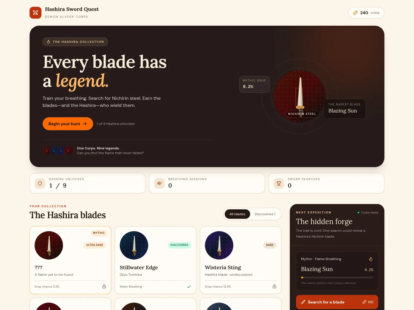 Hashira Sword Quest