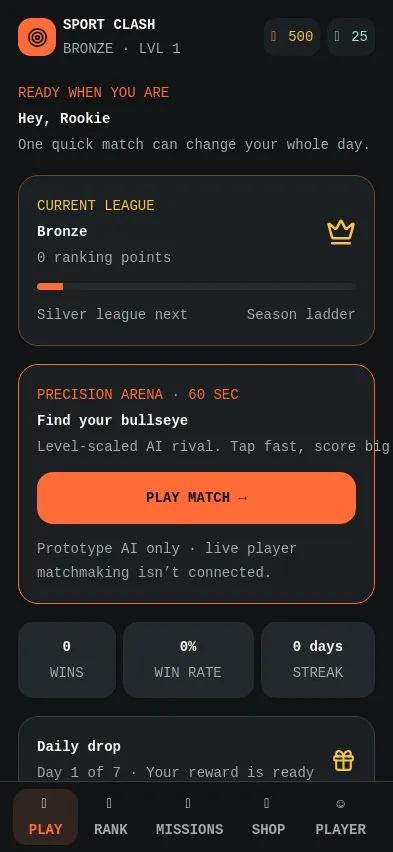 Sport Clash MVP