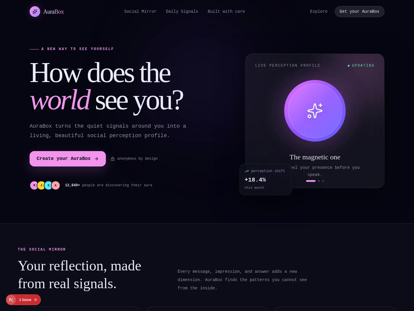 AuraBox: Viral AI Social Platform