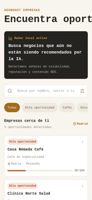 GeoBoost Empresas