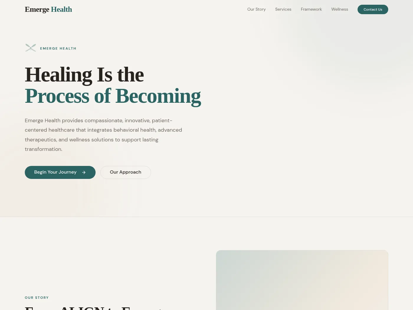 Emerge Health Website