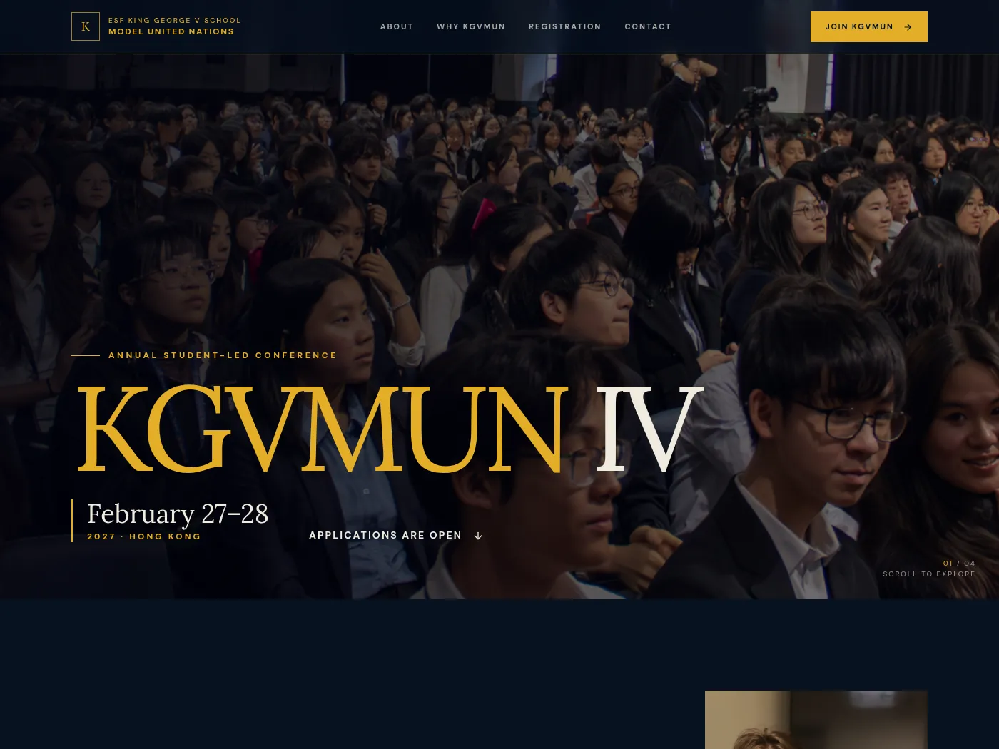 KGV MUN Redesign