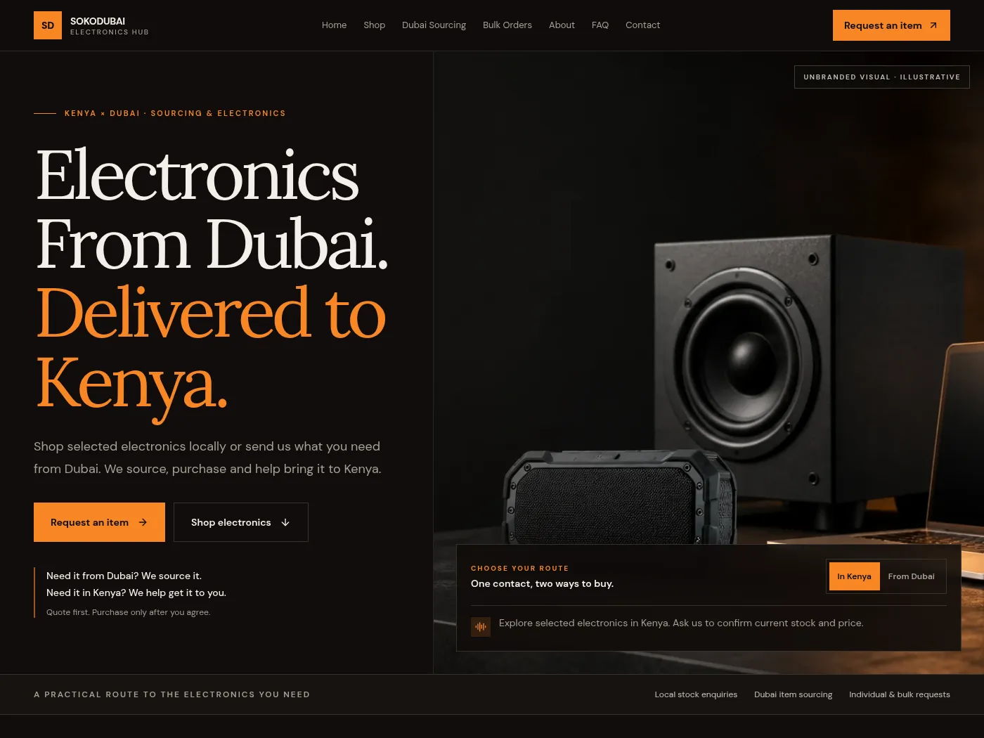 SokoDubai Electronics Hub