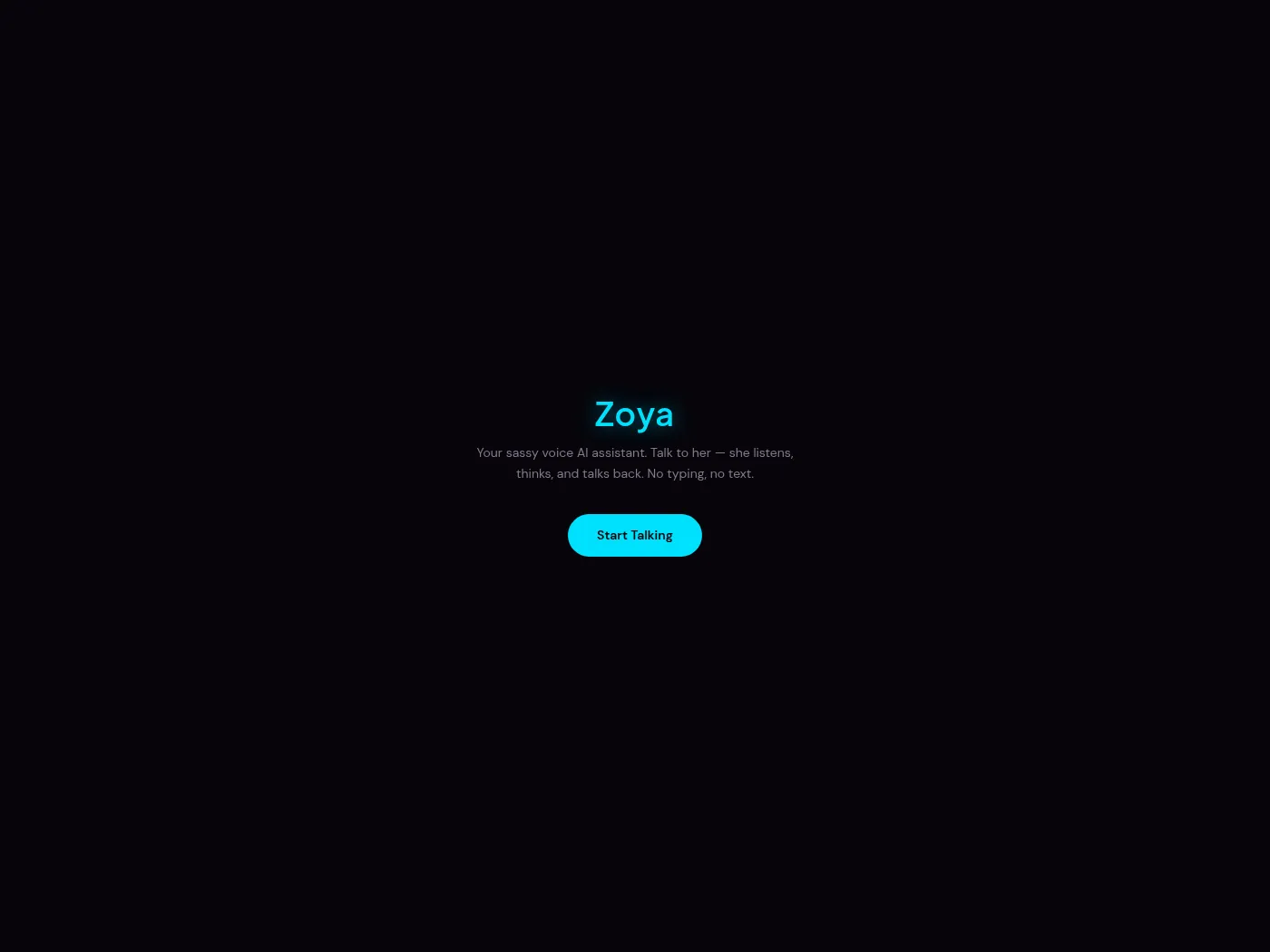 Zoya Live Assistant