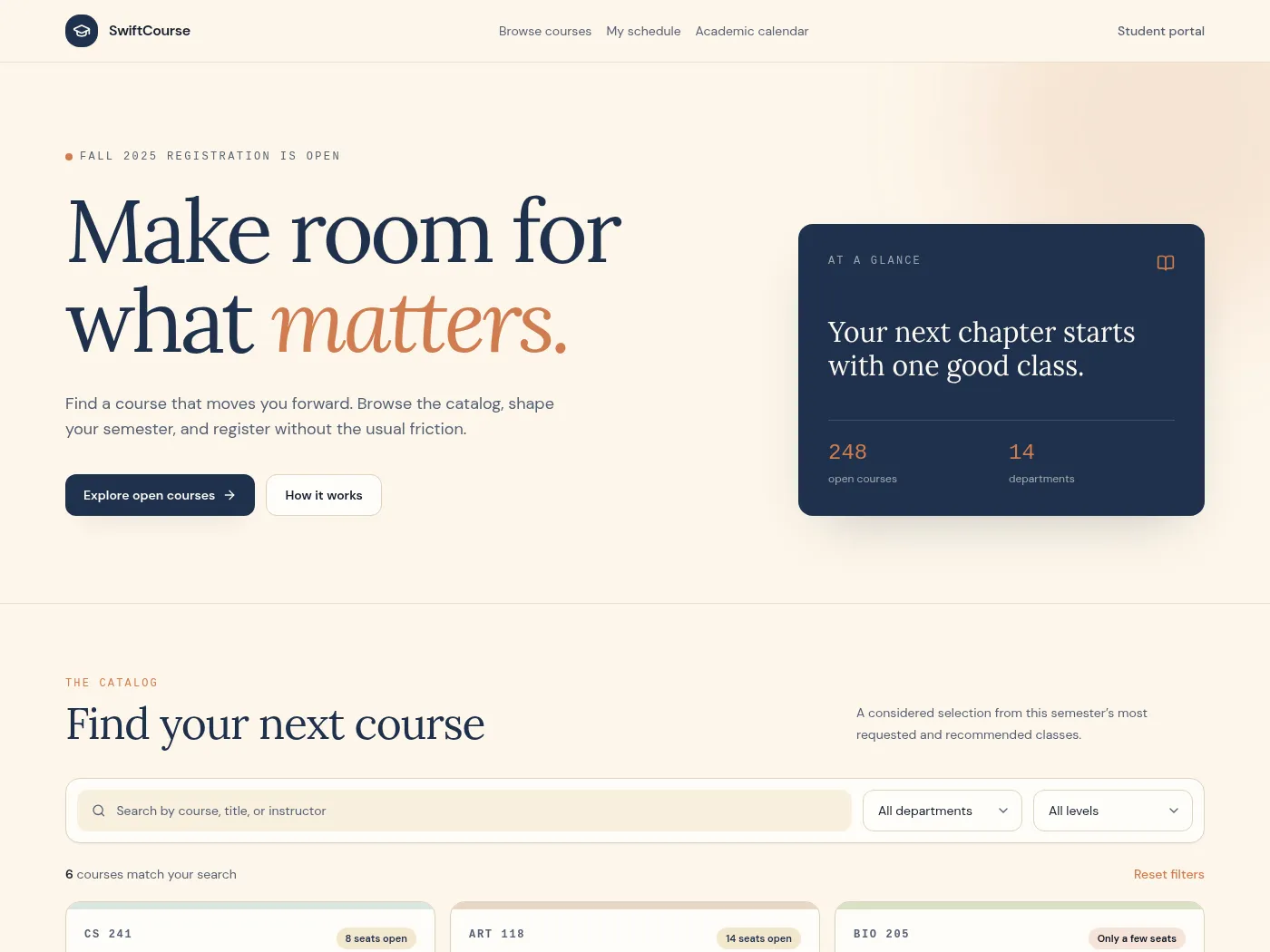 SwiftCourse Enroll