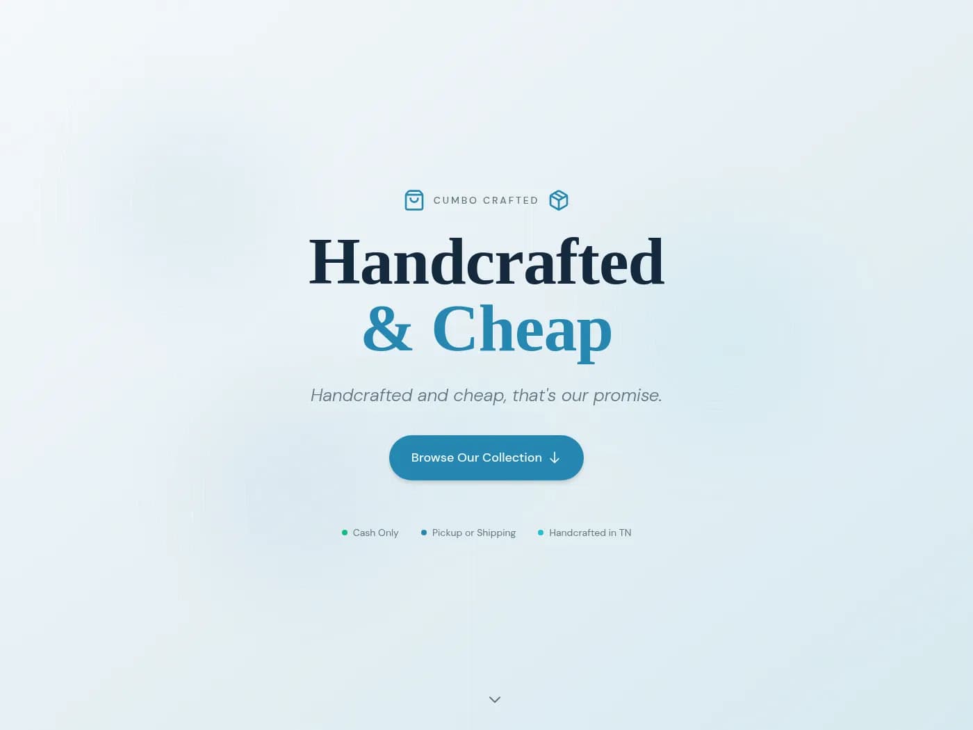 Cumbo Crafted Storefront