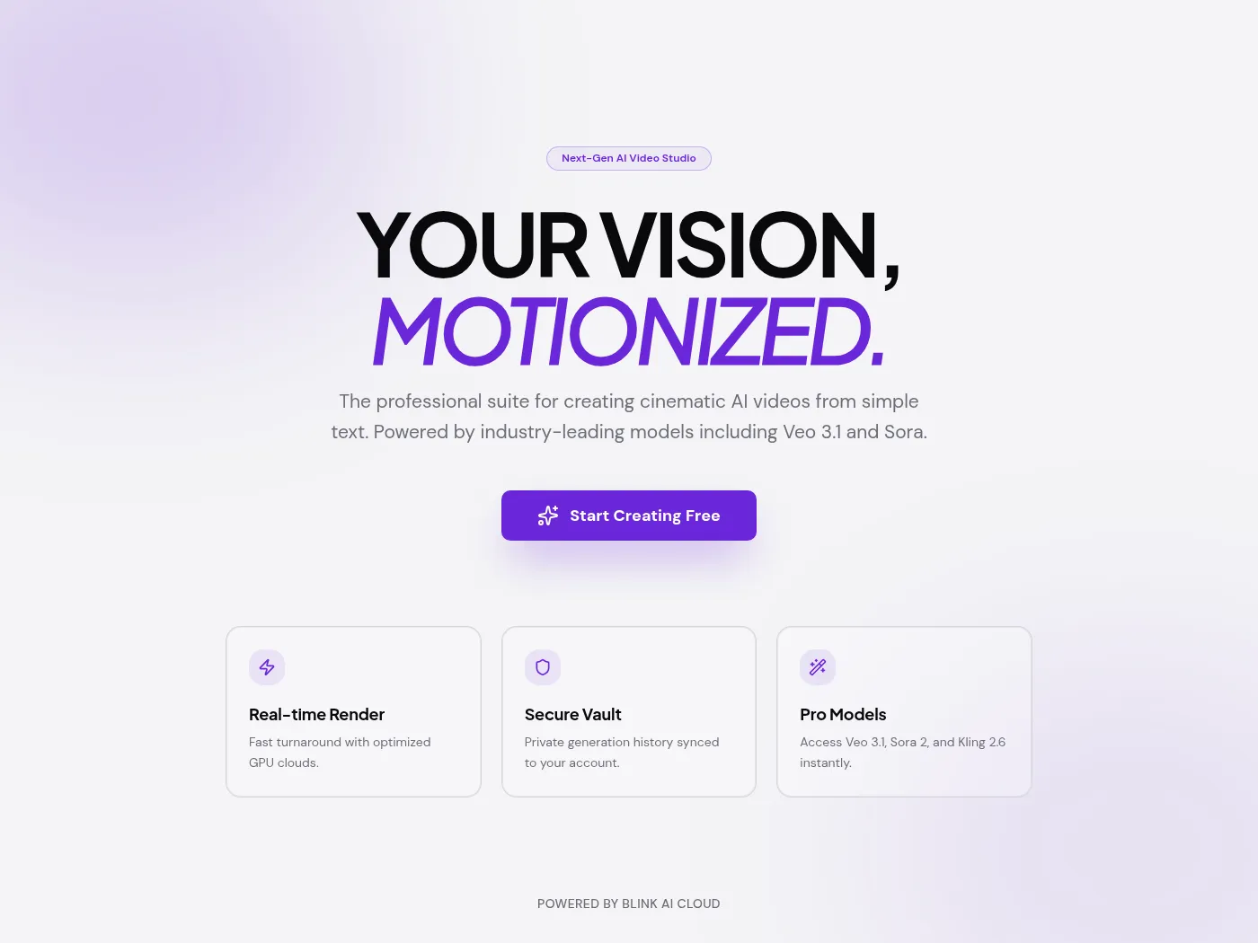 Free Text-to-Video Studio