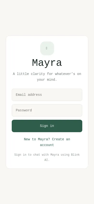 Mayra AI Assistant