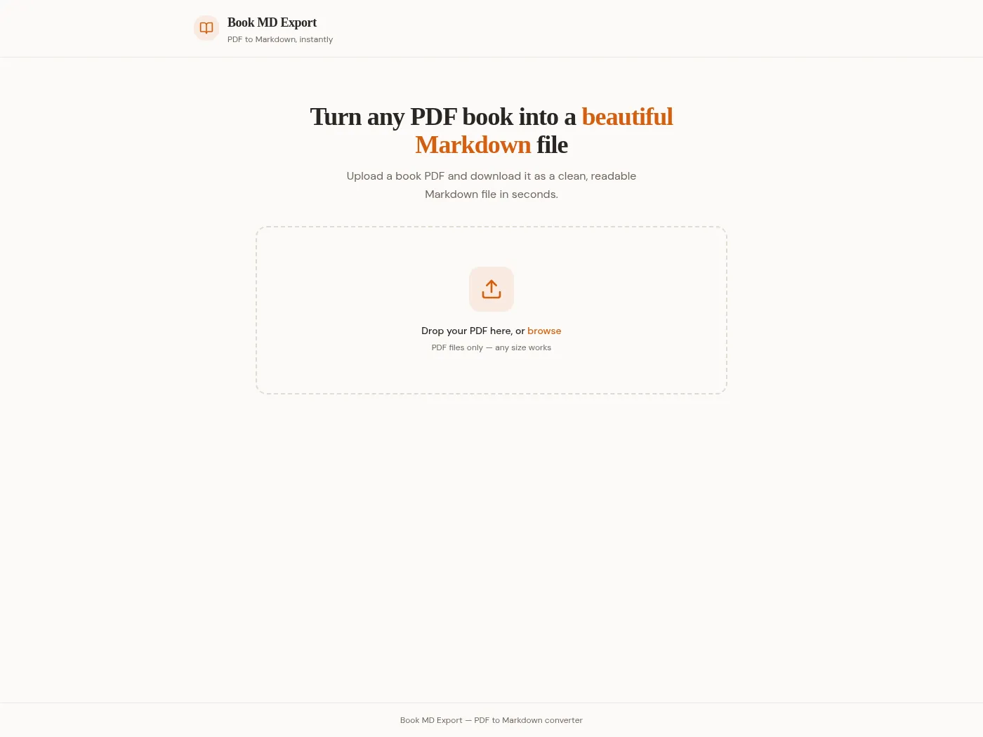 Complete Book MD Export