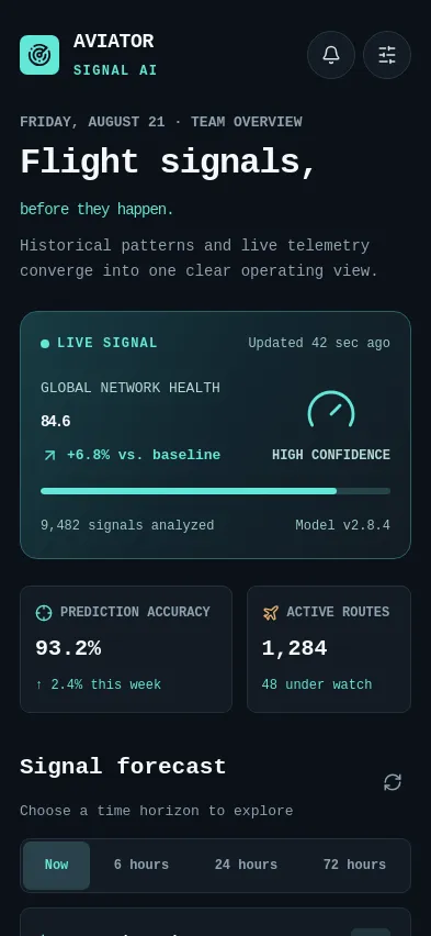 Aviator Signal AI